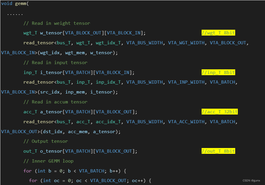 VTA深度解析：8bit数据精度在VTA架构中的逐级变化与实现细节-CSDN博客