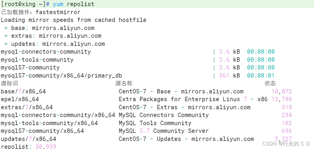 Linux 系统下mysql的yum源安装_linux yum 安装mysql-CSDN博客