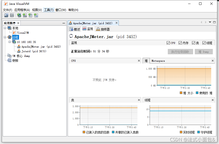 java资源监控-jvisualvm的jstatd方式远程监控_visualvm远程监控jvm jstatd 没有pid-CSDN博客