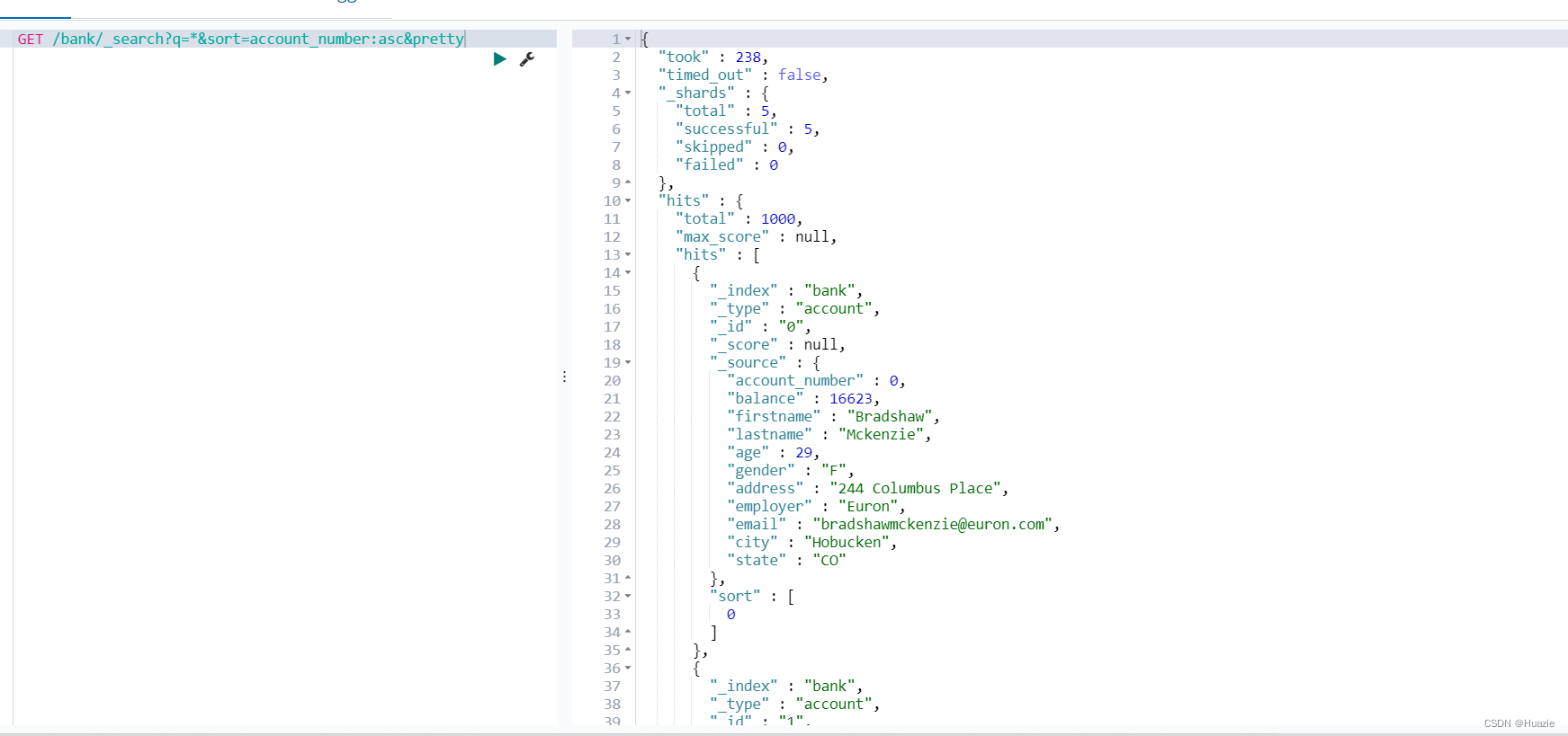 Elasticsearch学习5-数据访问之样例数据集和搜索API_elasticsearch json query样例-CSDN博客