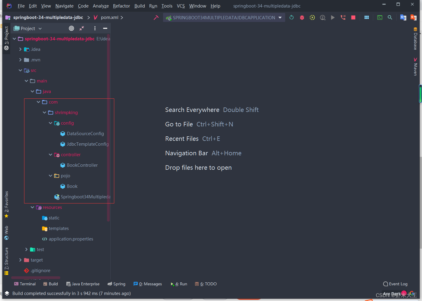 springboot多数据源JdbcTemplate_springboot jdbctemplate 多数据源-CSDN博客
