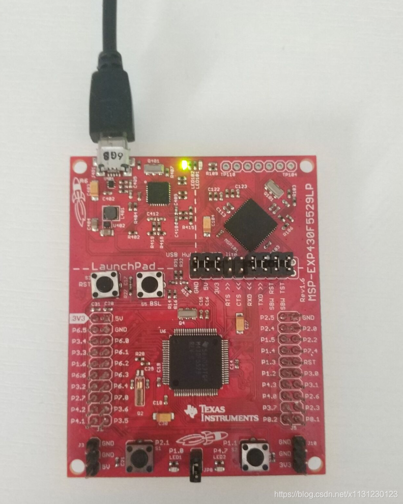 MSP430 F5529 单片机 串口 测试 调试_msp430f5529串口-CSDN博客