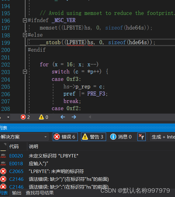 记驱动开发中代码无措突然爆100+错误_ntifs.h 错误计数100-CSDN博客