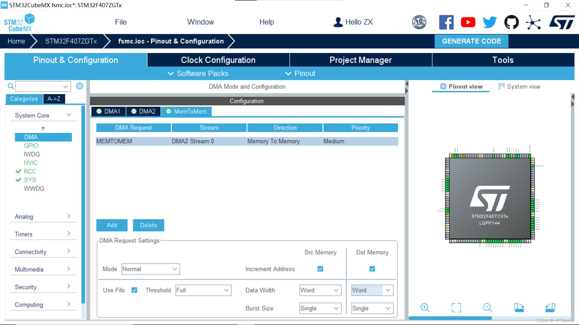 STM32复习笔记（五）：FSMC连接外部SRAM_stm32 sram-CSDN博客