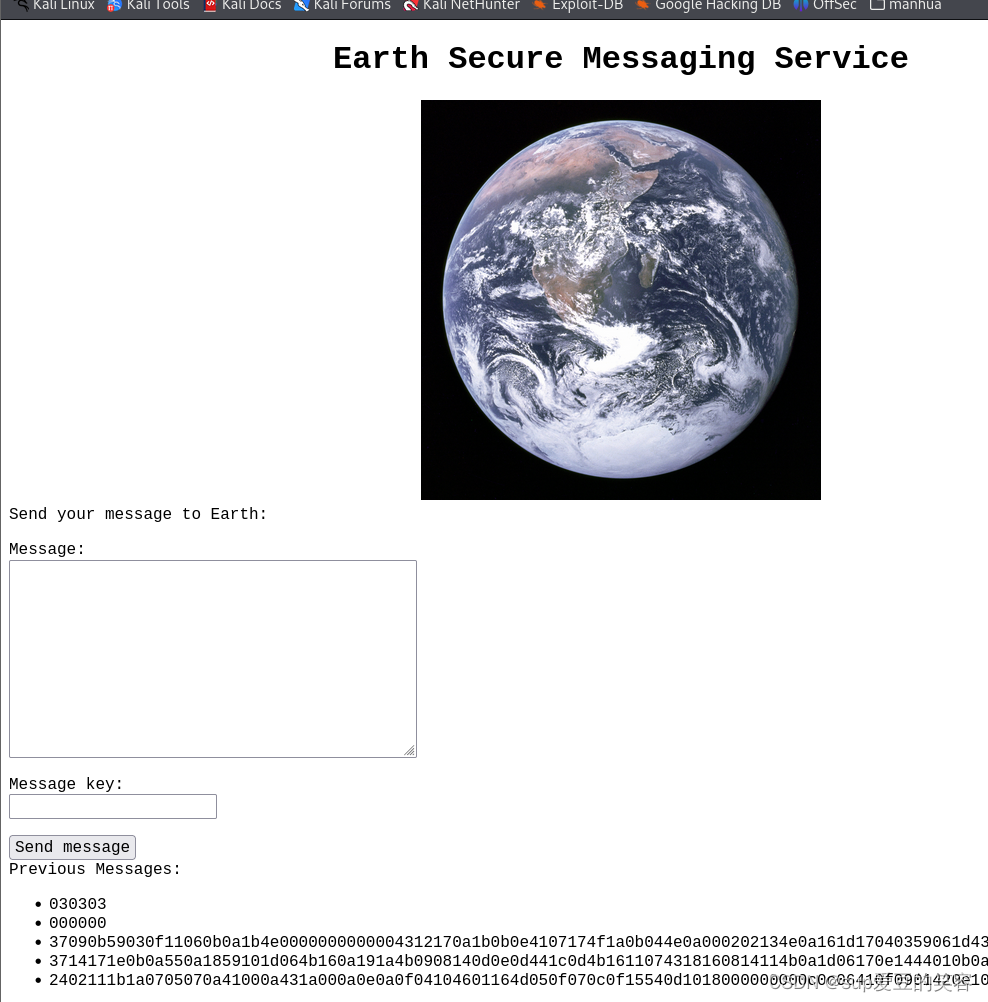 星球系列靶机Earth_planet:earth靶机-CSDN博客