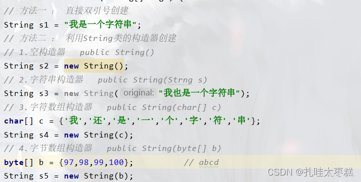 【java从入门到头秃专栏 4】语法篇三 ：字符串 数组java实数字符串语法图 Csdn博客