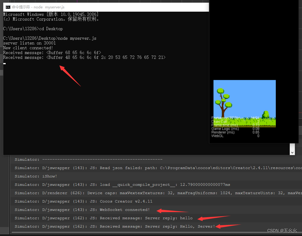 详解 Cocos Creator 如何使用websocket_cocos websocket-CSDN博客