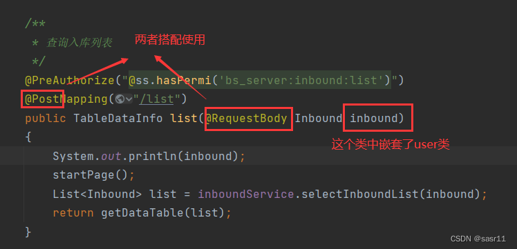 若依：前后端数据传输的问题 Csdn博客 