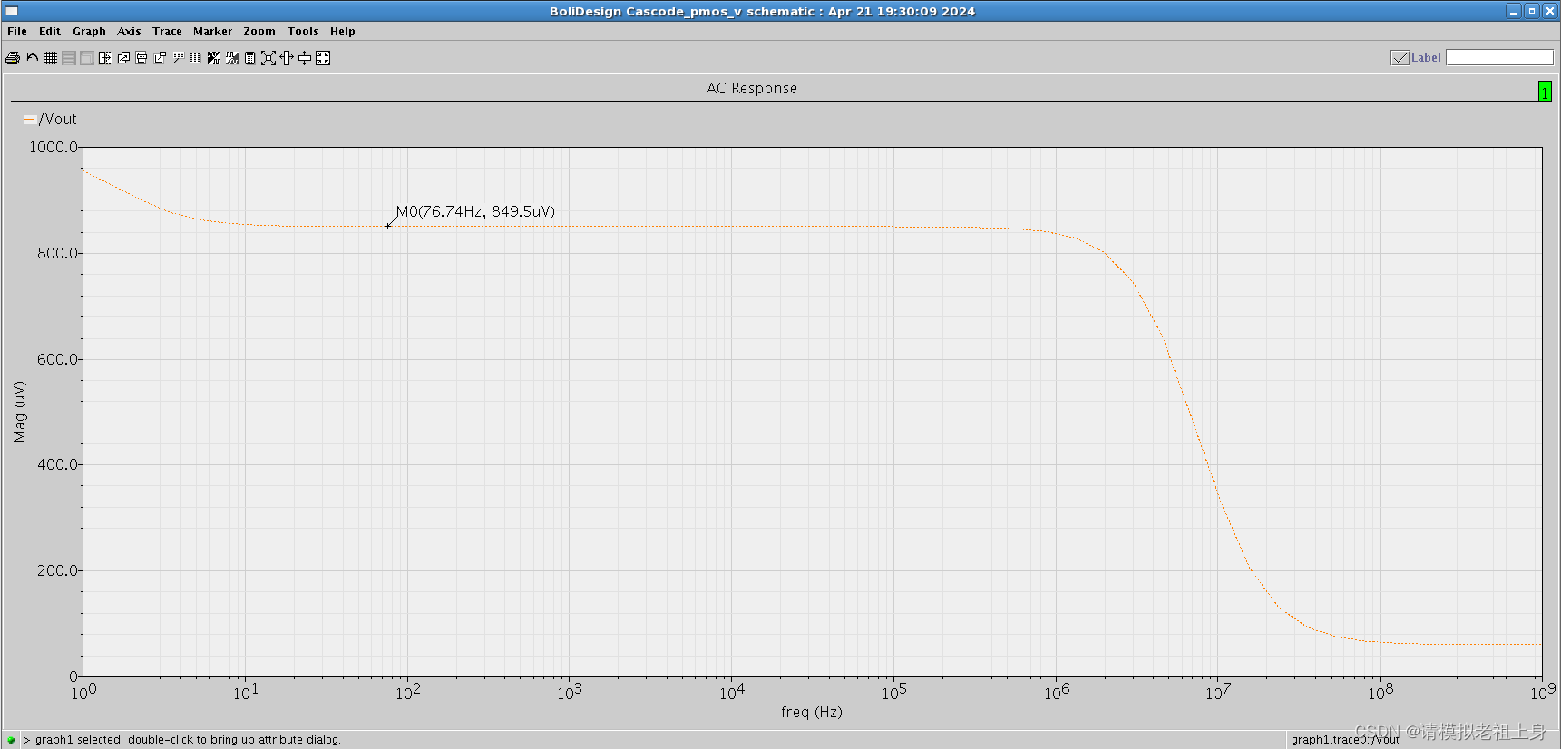 virtuoso IC5141 实验三 Cascode OTA放大器设计_cascode放大器-CSDN博客