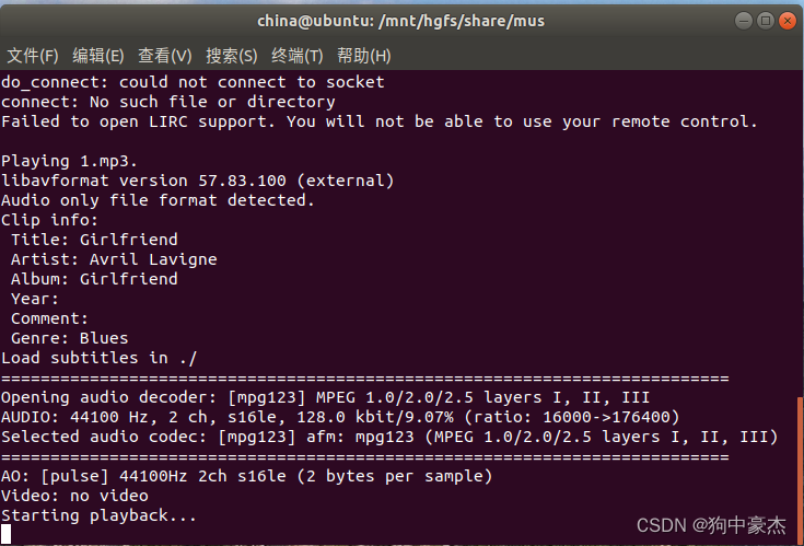 Qt入门项目：基于Linux的简易音乐播放器_linux qt音乐播放器-CSDN博客