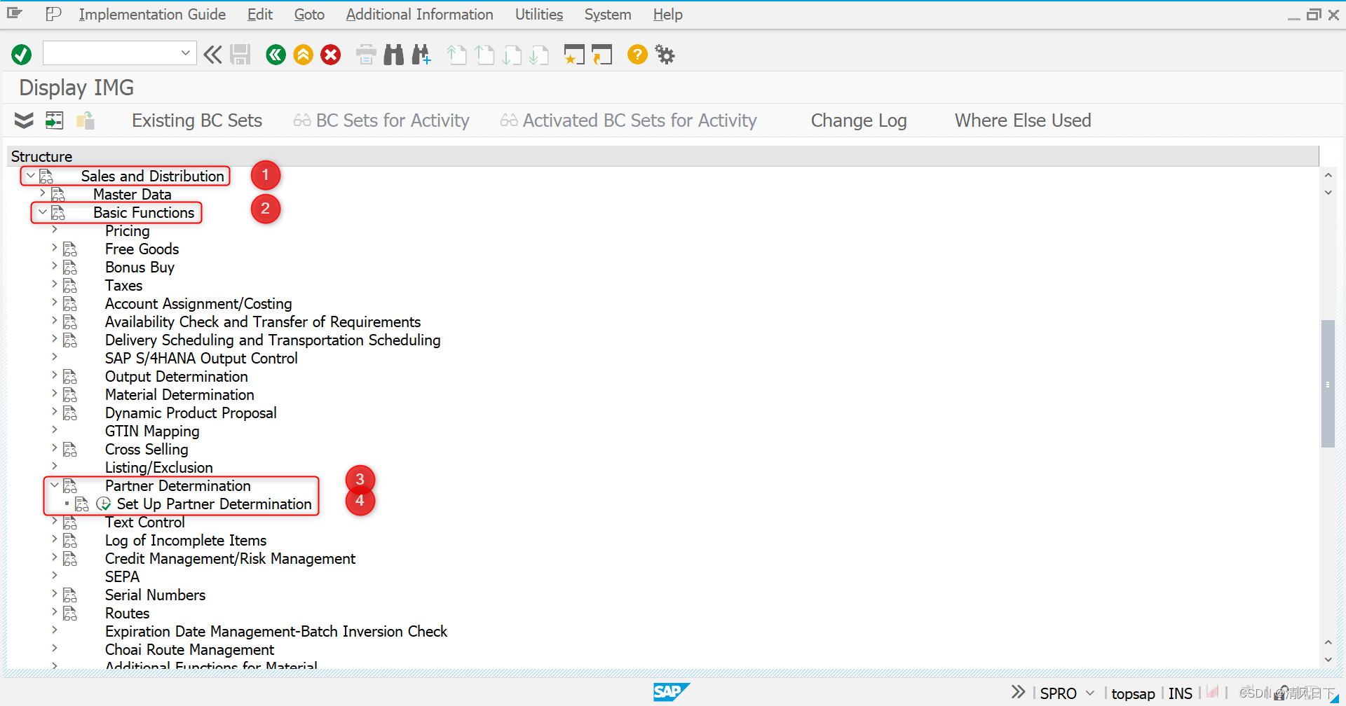 SD配置-合作伙伴确认-设置客户主数据的合作伙伴确定(SPRO-Set Up Partner Determination)_sap ...
