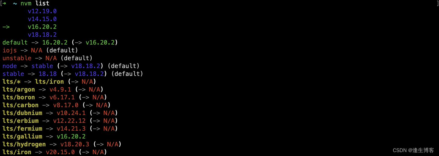 使用 nvm 管理 Node 版本及 pnpm 安装_pnpm版本-CSDN博客