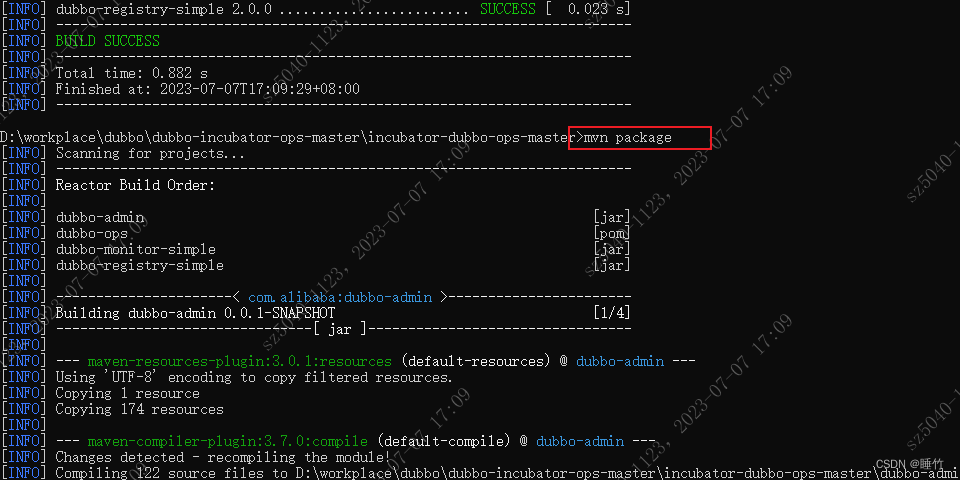 dubbo监控中心dubbo-admin老版本（dubbo-ops）使用_dubbo admin 低版本-CSDN博客