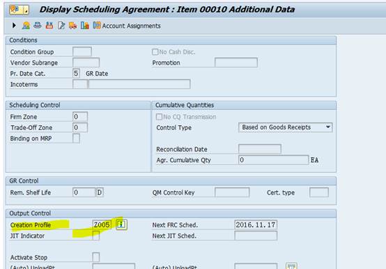 SAP MM 计划协议5500025001 为什么不能维护SA Release Creation Profile?-CSDN博客