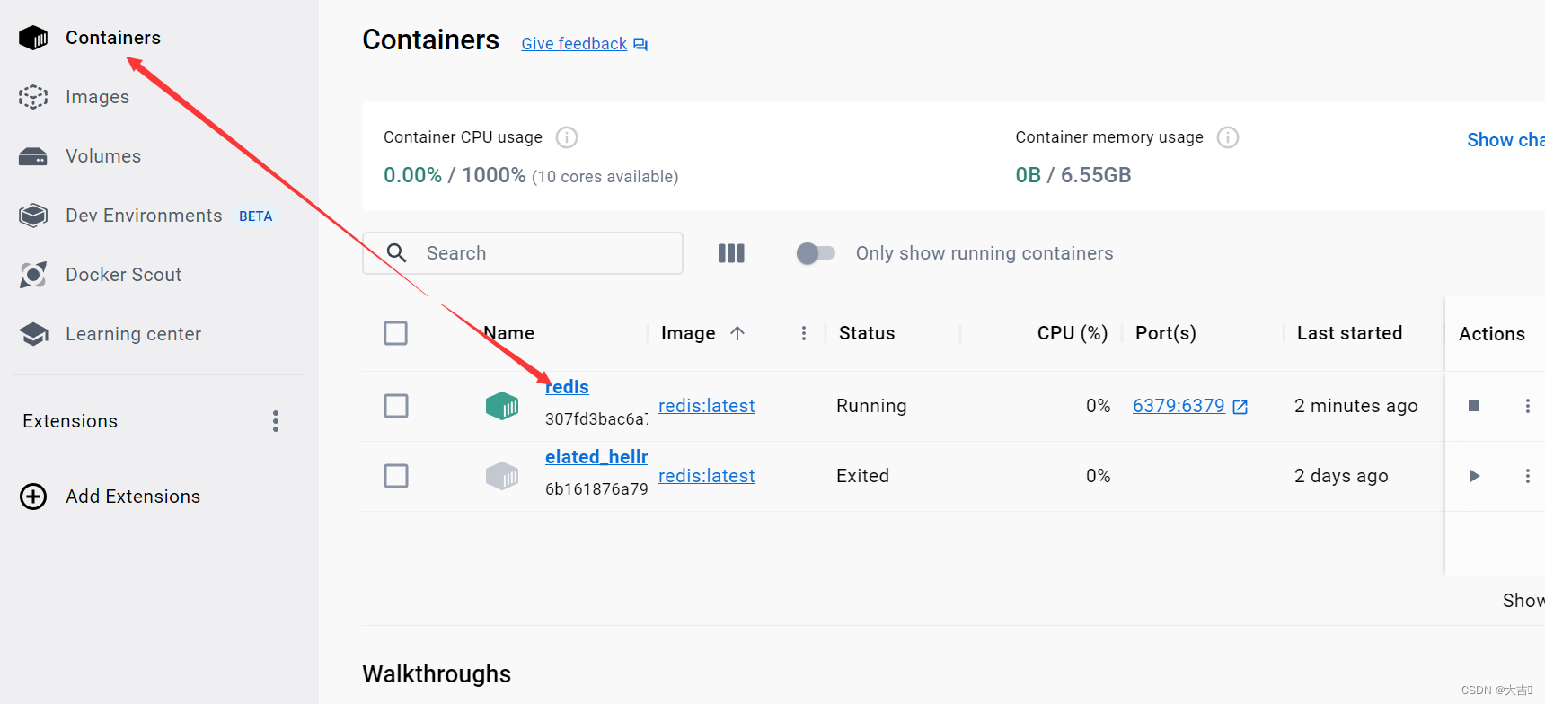 (Windows)在Docker中下载redis，并利用redis sight连接_docker 安装redis 然后redis insignt连接-CSDN博客