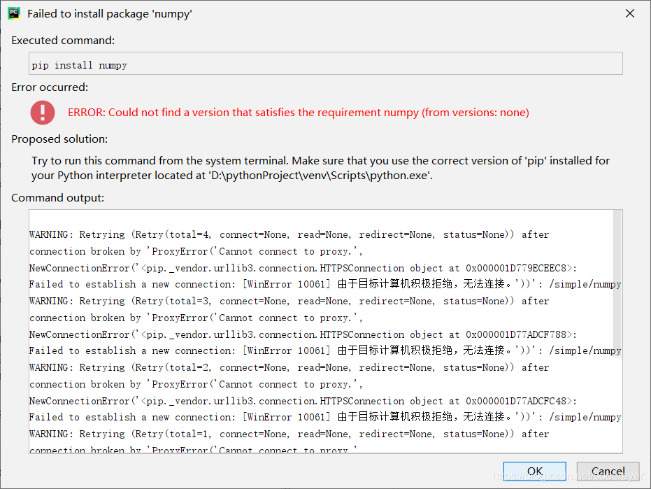Python 学习记录（八）Pycharm导入第三方包报错问题……ValueError: check_hostname requires server_hostname-CSDN博客
