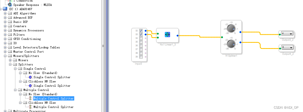 ADAU1467的开发详解四：基础例程讲解（32个入门例程）_adau1452的延时模块如何确定延时参数-CSDN博客