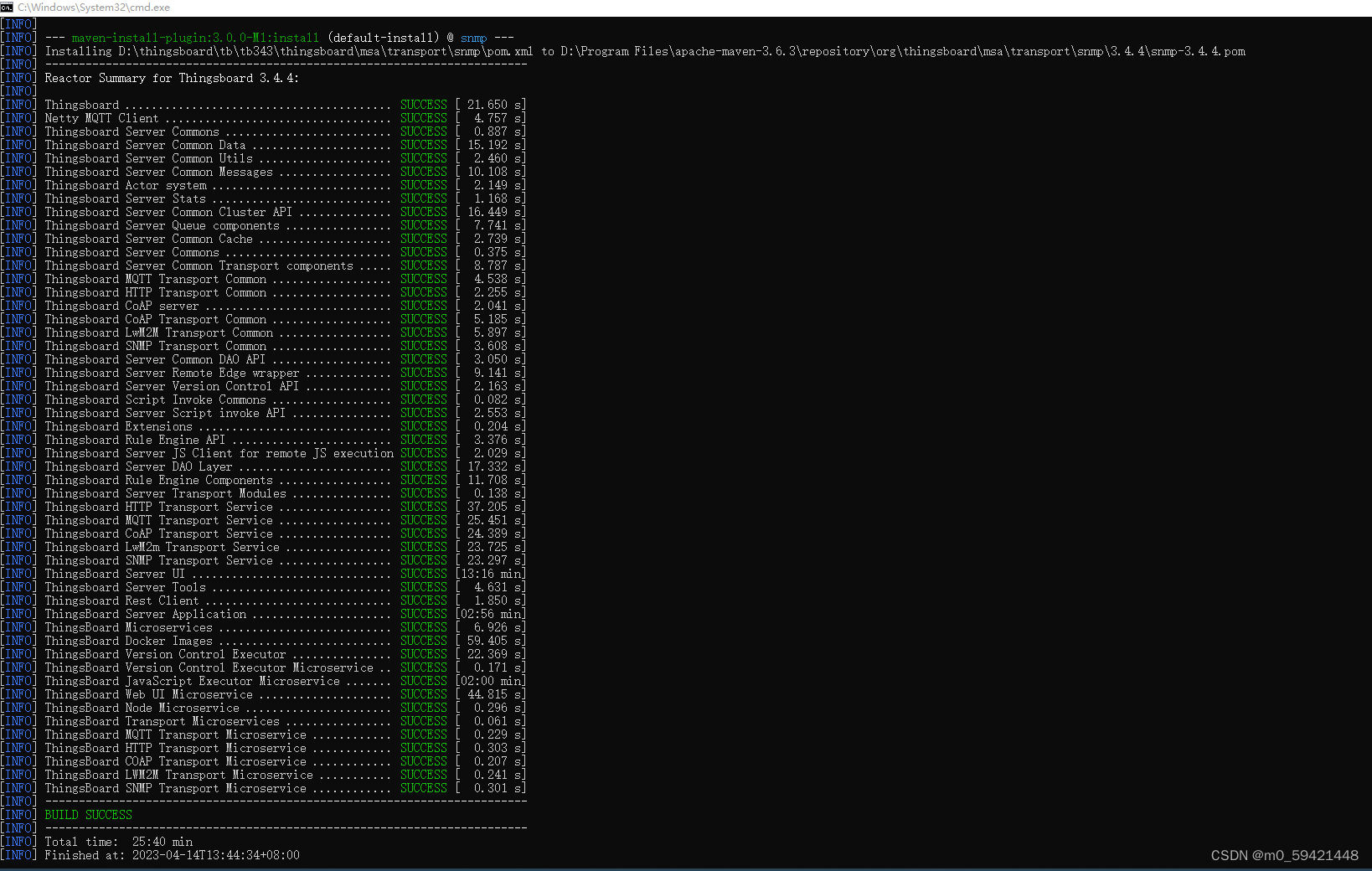开源物联网平台thingsboard本地部署教程_thingsboard git-CSDN博客