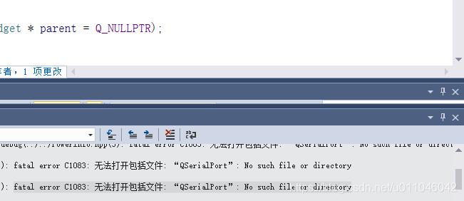 VS2015: 无法打开包括文件: “QSerialPort”: No such file or directory_图形界面QT-CSDN专栏