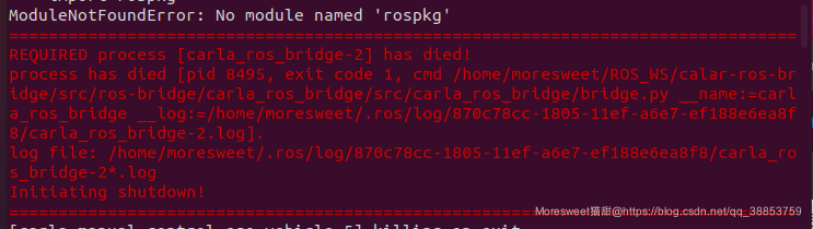 Ubuntu20.04 Carla安装以及ros-bridge控制_ubuntu安装carla-CSDN博客