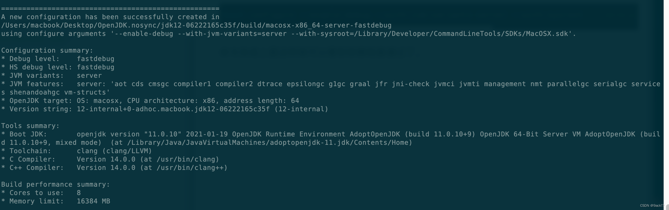 Mac编译OpenJDK12时出现依赖问题_configure: error: no xcodebuild tool and no system-CSDN博客