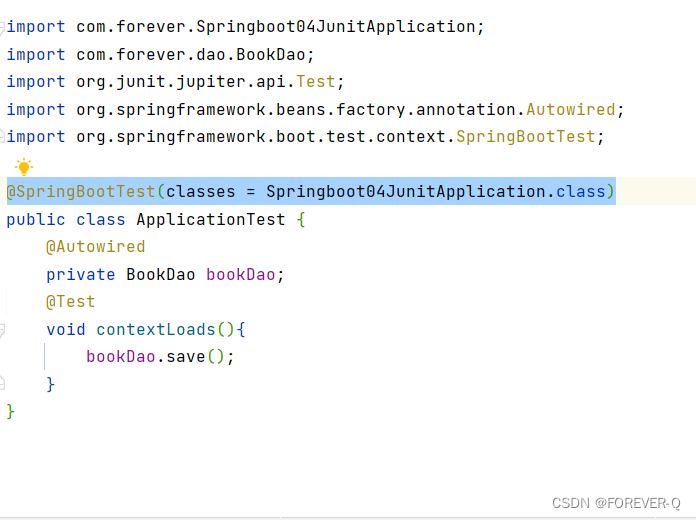SpringBoot整合JUnit-CSDN博客
