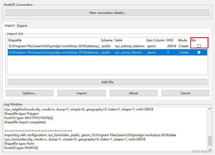 PostGIS学习笔记2——加载空间数据_加载postgis-CSDN博客
