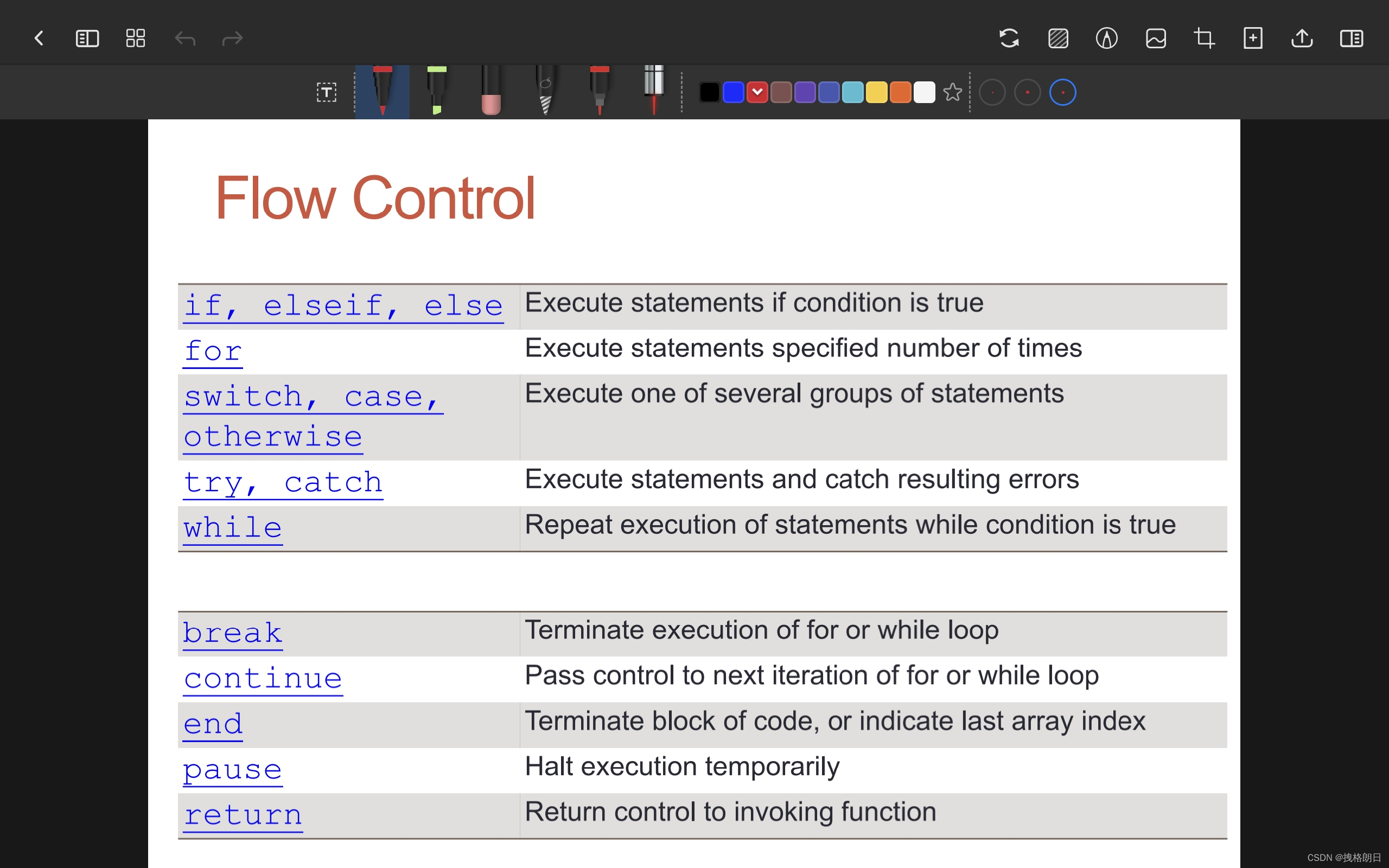 MATLAB教程_台大郭彦甫教程笔记（03）Structured Programming-CSDN博客