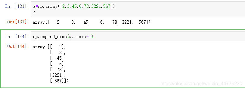 Numpy的array数组的数据升维与降维使用方法自学总结array 降维 Csdn博客
