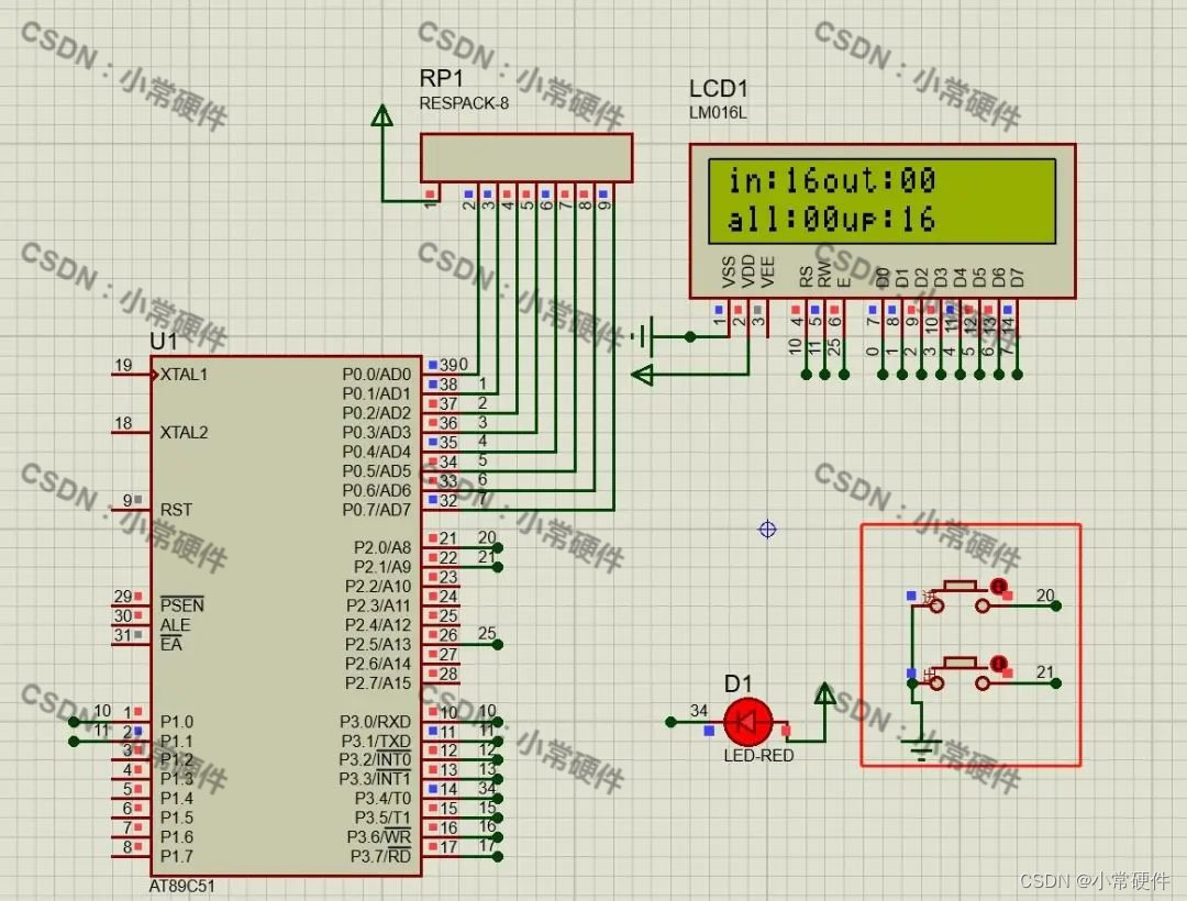 基于51单片机的停车场车位管理系统（含Keil程序和Proteus文件）_基于单片机停车场管理系统-CSDN博客