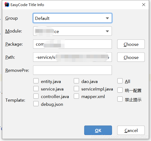 IDEA使用EasyCode(代码神器)生成代码_esaycode生成json数据-CSDN博客