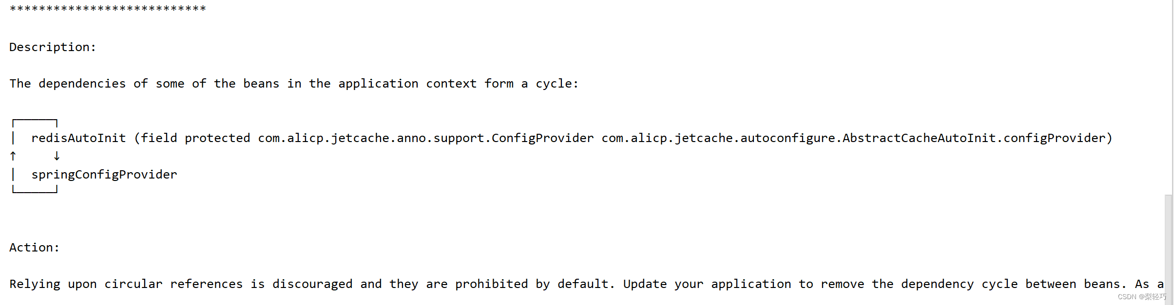field protected com.alicp.jetcache.anno.support.ConfigProvider com.alicp.jetcache.autoconfigure ...