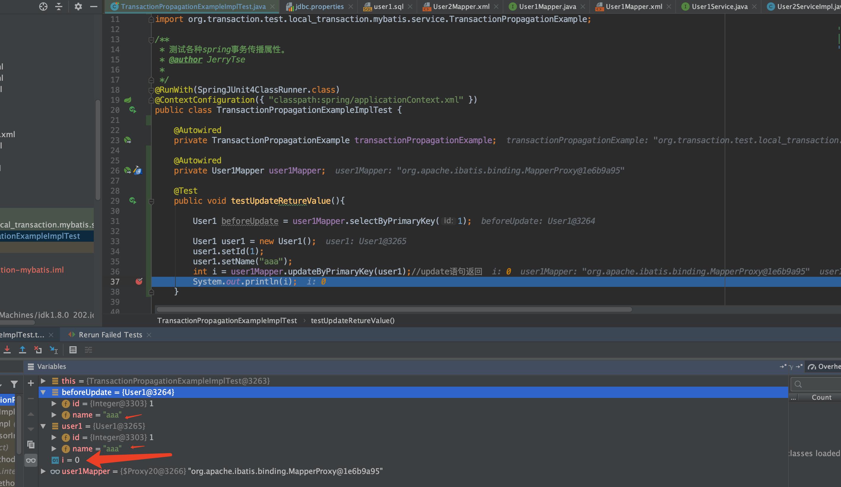 Mybatis的update语句的返回值改为从匹配数改为受影响的记录数，向mysql连接添加useaffectedrowstrue一个参数即可。mybatis Update返回值 Csdn博客