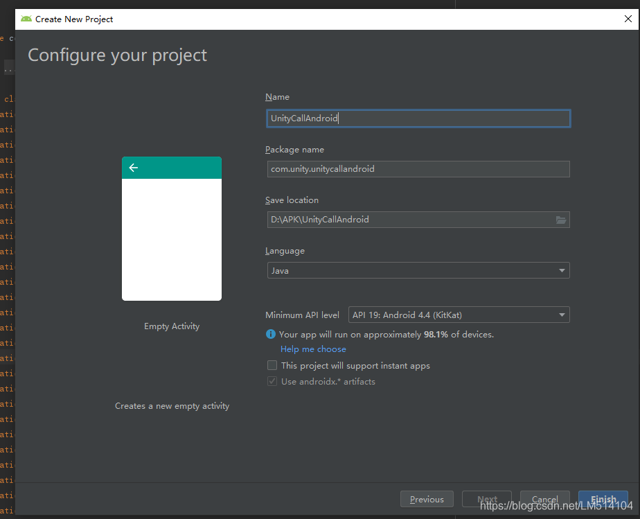 Unity2019.4.4与AndroidStudio3.5.2交互_unity 2019 4.4 对应的android studio-CSDN博客