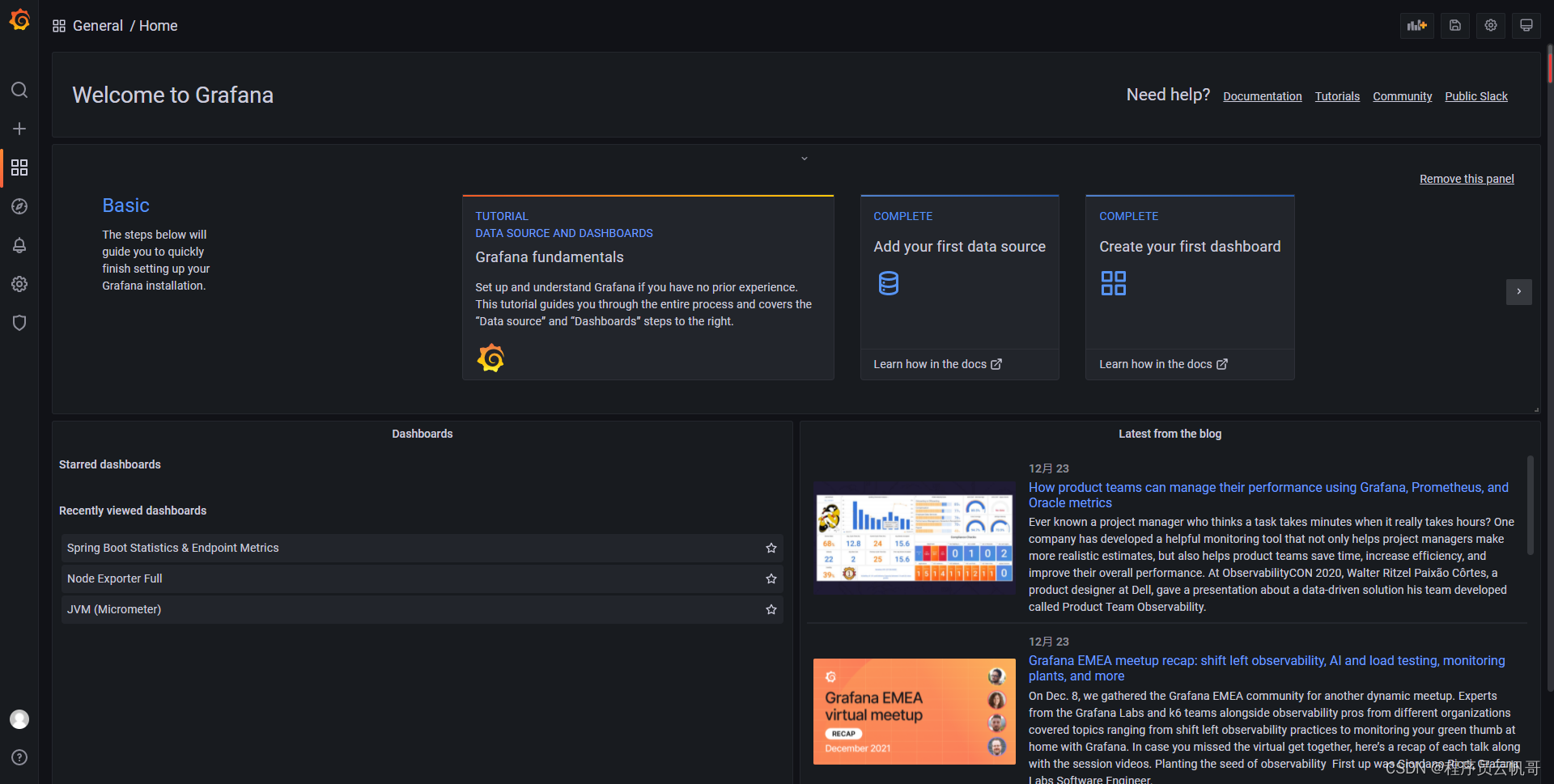搭建prometheusgrafana实时监控平台监控java应用服务prometheus监控docker中java应用 Csdn博客