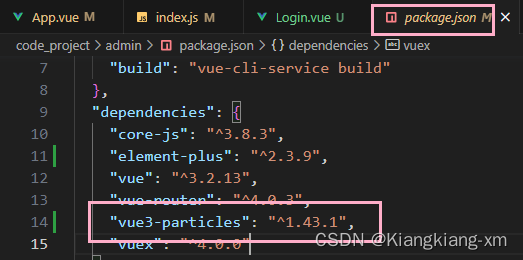 关于vue3使用粒子库没有效果的原因！_particles.vue3为什么无法显示-CSDN博客