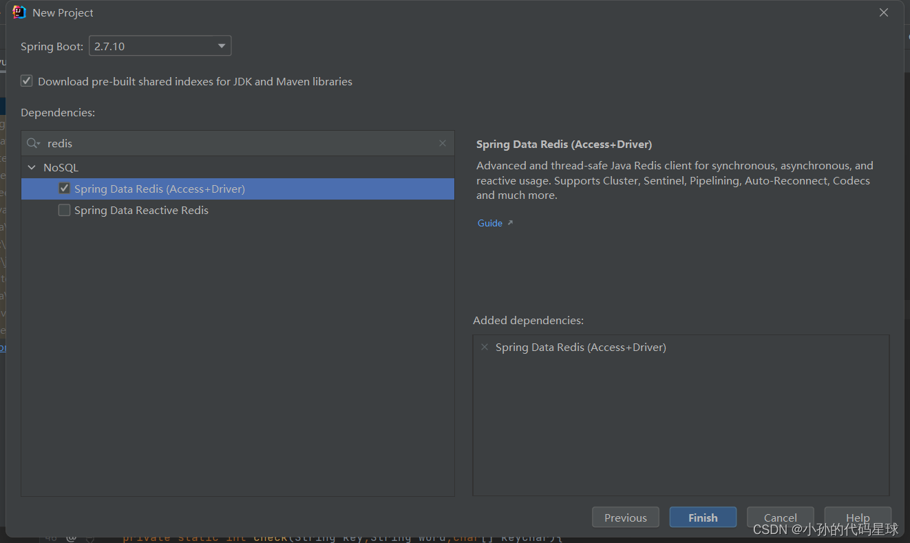 SpringBoot 集成 Redis 【Redis】-CSDN博客