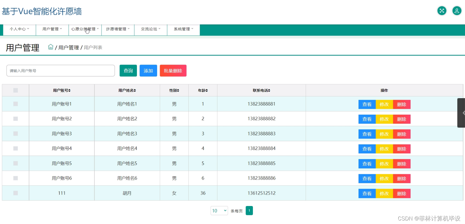 基于vue智能化许愿墙jspjavaspringmvcmysqlmybatisvue许愿墙 Csdn博客