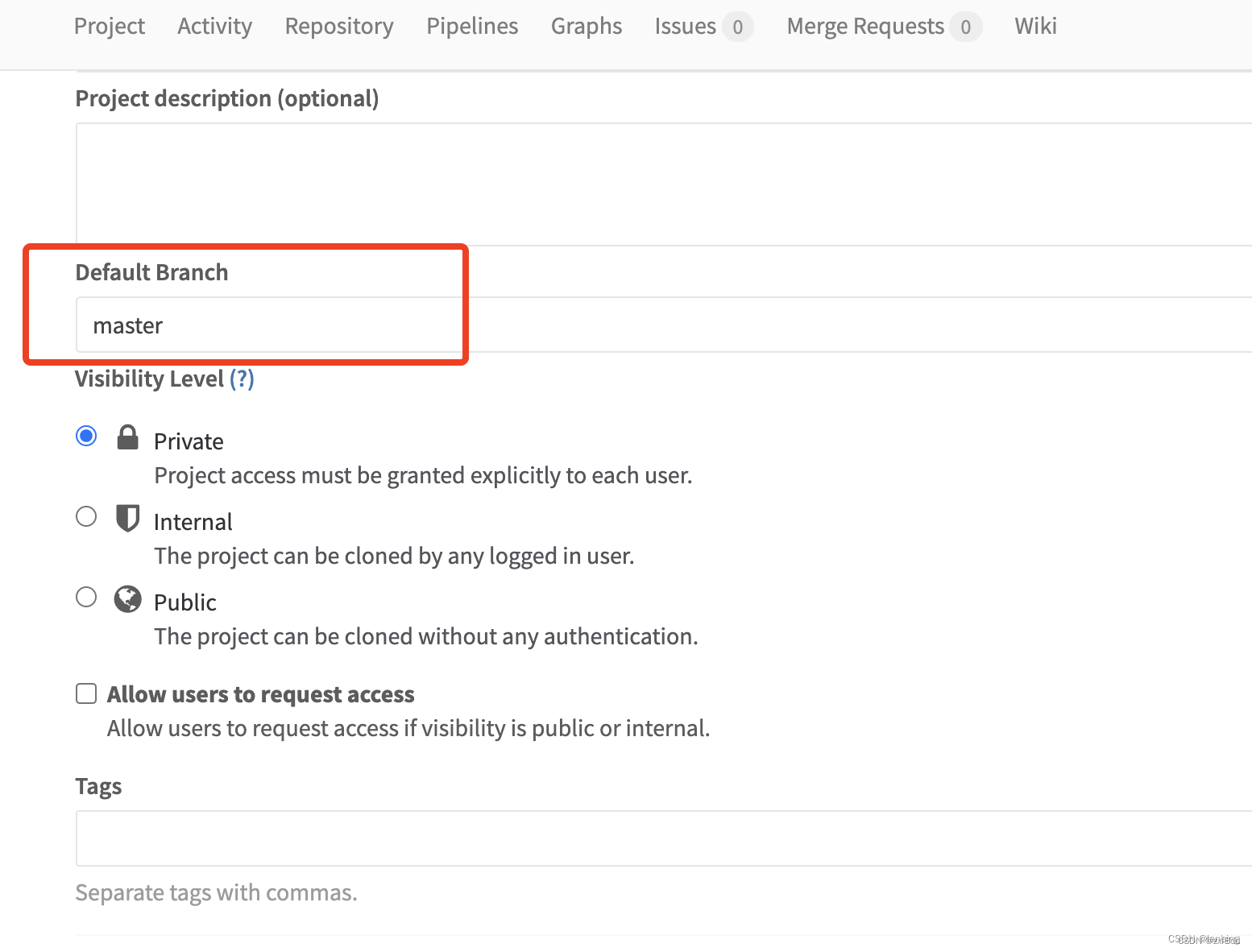 更改git默认分支为master_git 修改默认分支-CSDN博客