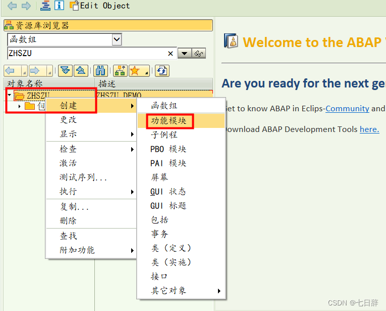 Sap Abap创建rfc接口实例(s4 Hana)abap Rfc参数详解 Csdn博客