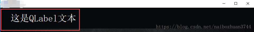 Qt5.9中调整QLabel标签字体颜色、位置、字体大小用法_qt，标签块字体设置-CSDN博客