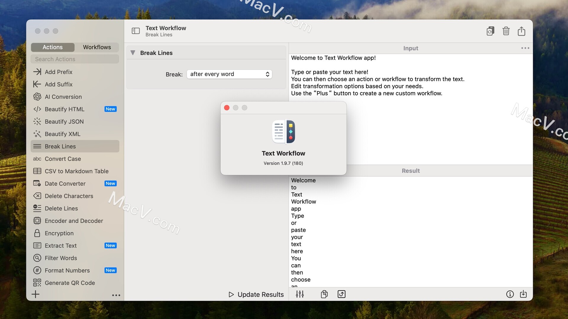 Text Workflow for mac(文本格式转换工具)-CSDN博客