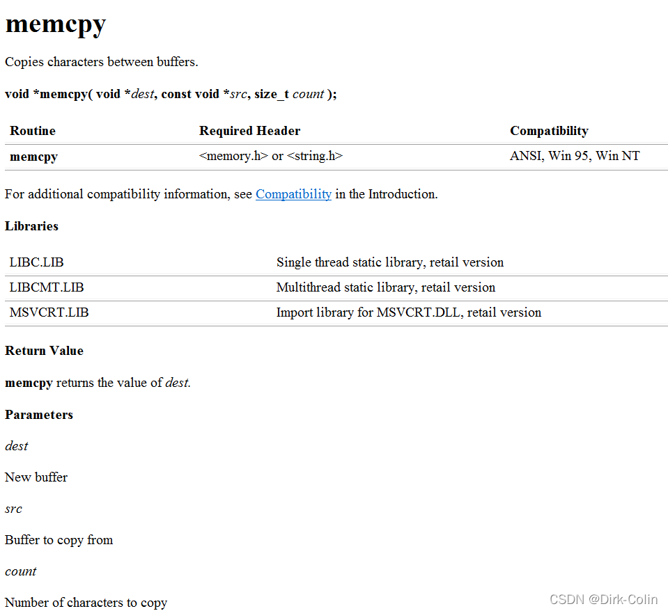 memcpy与memmove的模拟实现与应用_memmem 使用-CSDN博客