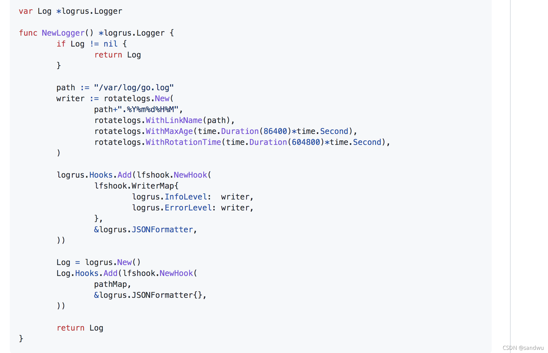 golang日志框架--logrus+lfshook+file-rotatelogs-CSDN博客