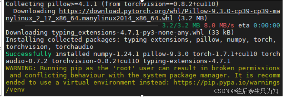 Ubuntu环境，配置pytorch深度学习环境_unbuntu安装pytorch-CSDN博客