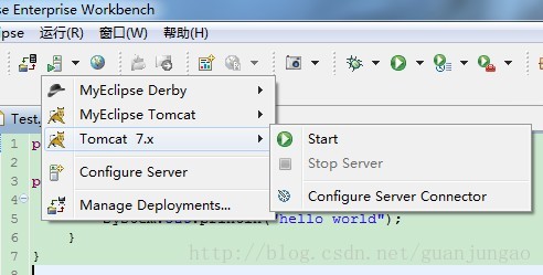 如何在MyEclipse中配置Tomcat？_初级Java学习-CSDN专栏