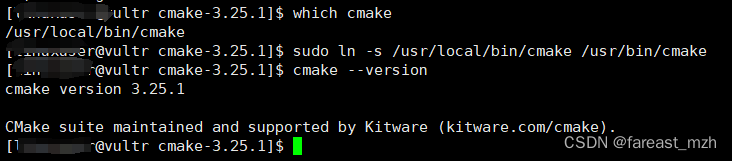 CMake 3.13 or higher is required. You are running version 2.8.12.2_cmake 3.1.3 or higher is ...