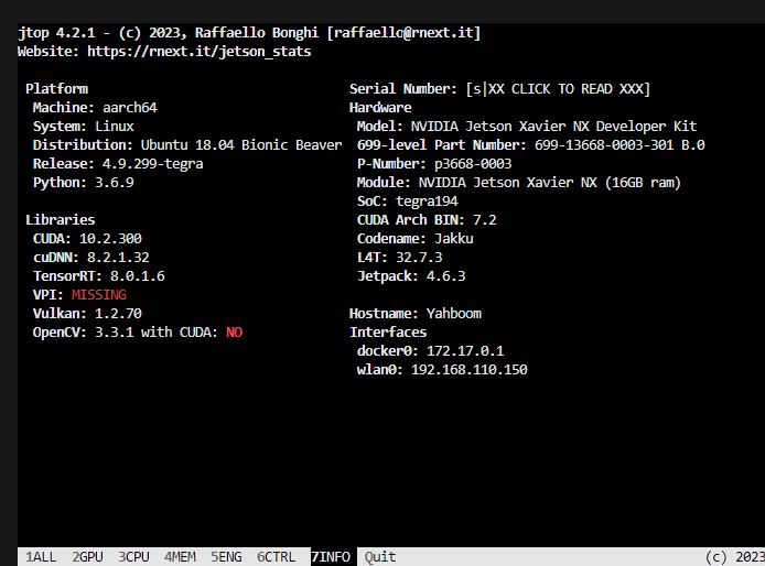 Jetson NX python使用多线程TensorRT---[pointWiseV2Helpers.h::launchPwgenKernel::532] Error Code 1 ...