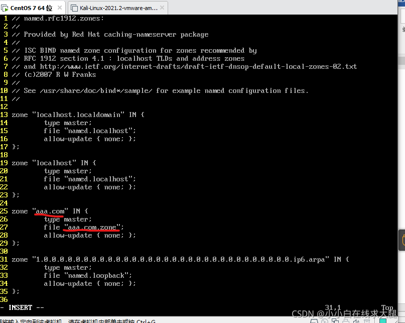 centos7利用bind服务作域名解析_centos7 bind9开启递归-CSDN博客