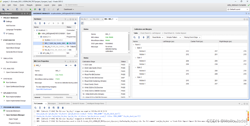 用vivado自带的官方例程进行PS端到PL端的DDR4测试_pmu-fw is not running, certain applications may no-CSDN博客